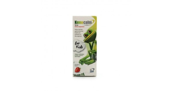 Becalm Kenocalm Syrup For Kids 120ml Φράουλα