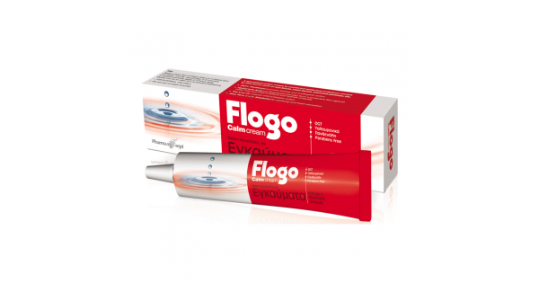 FLOGO CALM CREAM ΚΑΤΑΠΡΑΫΝΤΙΚΗ ΚΡΕΜΑ ΓΙΑ ΕΡΕΘΙΣΜΟΥΣ ΚΑΙ ΕΓΚΑΥΜΑΤΑ 50ML