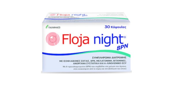 .FLOJA NIGHT 8PN 30CAPS